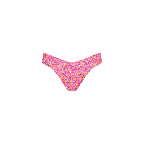 Kulani Kinis Cheeky V Bikini Bottom - Gelato Bloom (Hibiscus Stereo Co ...