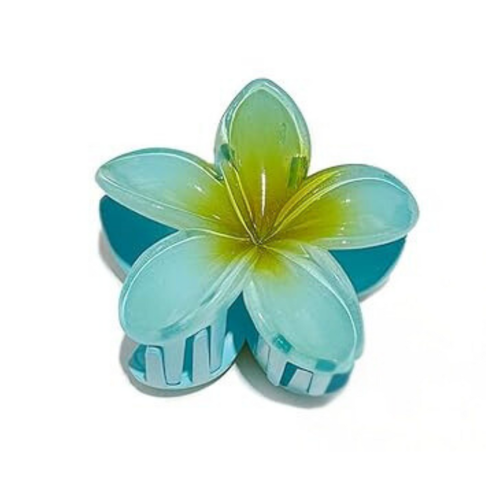 Hawaiin Flower Hair Claw Clip | Trending Accessories for beachy girls ...