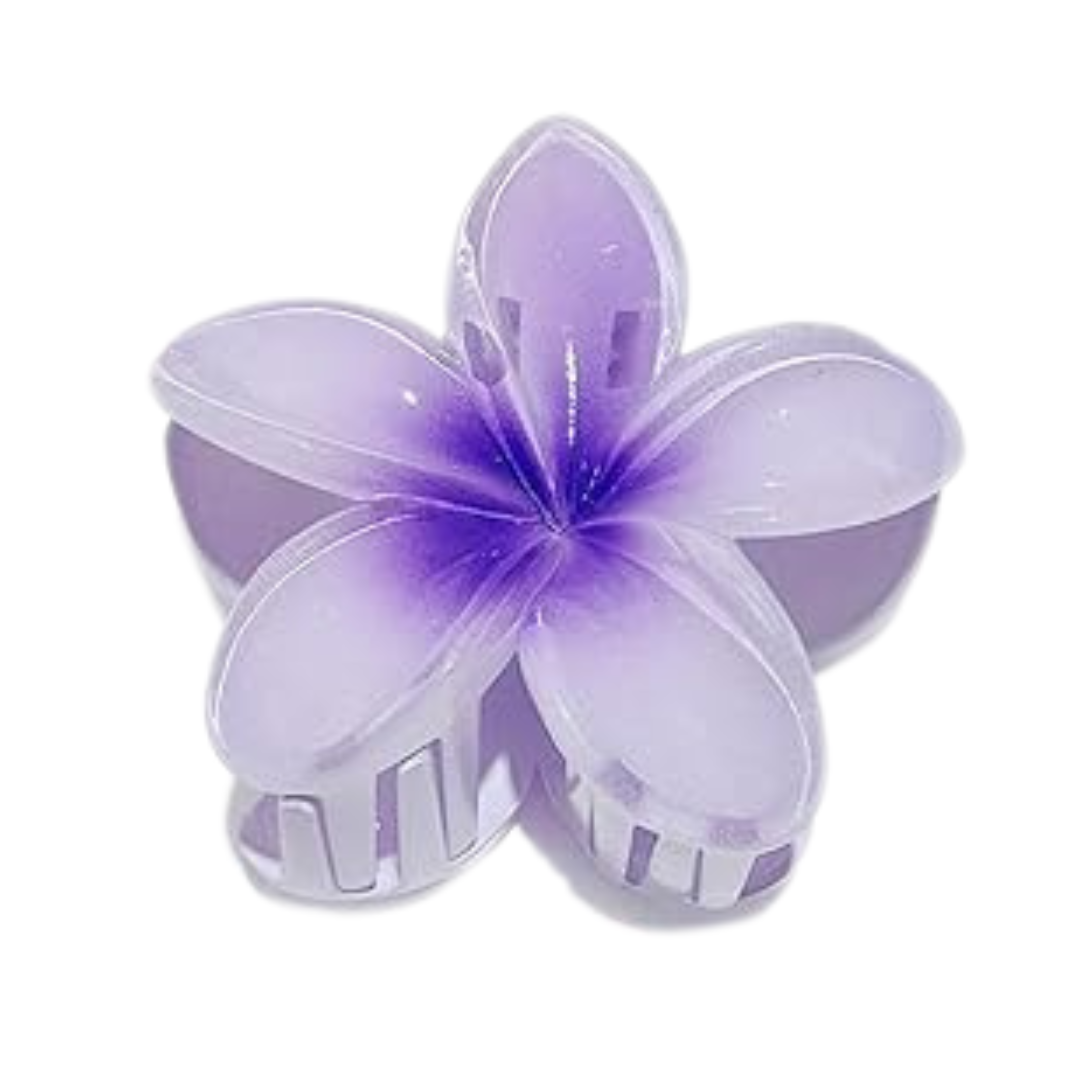 Hawaiin Flower Hair Claw Clip | Trending Accessories for beachy girls ...